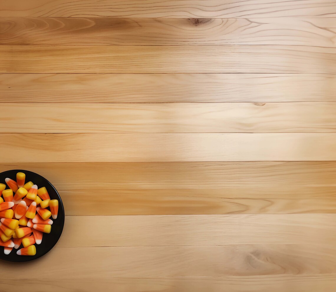 3 Halloween Candy Corn Product Mockup Background Bundle Wood - Etsy