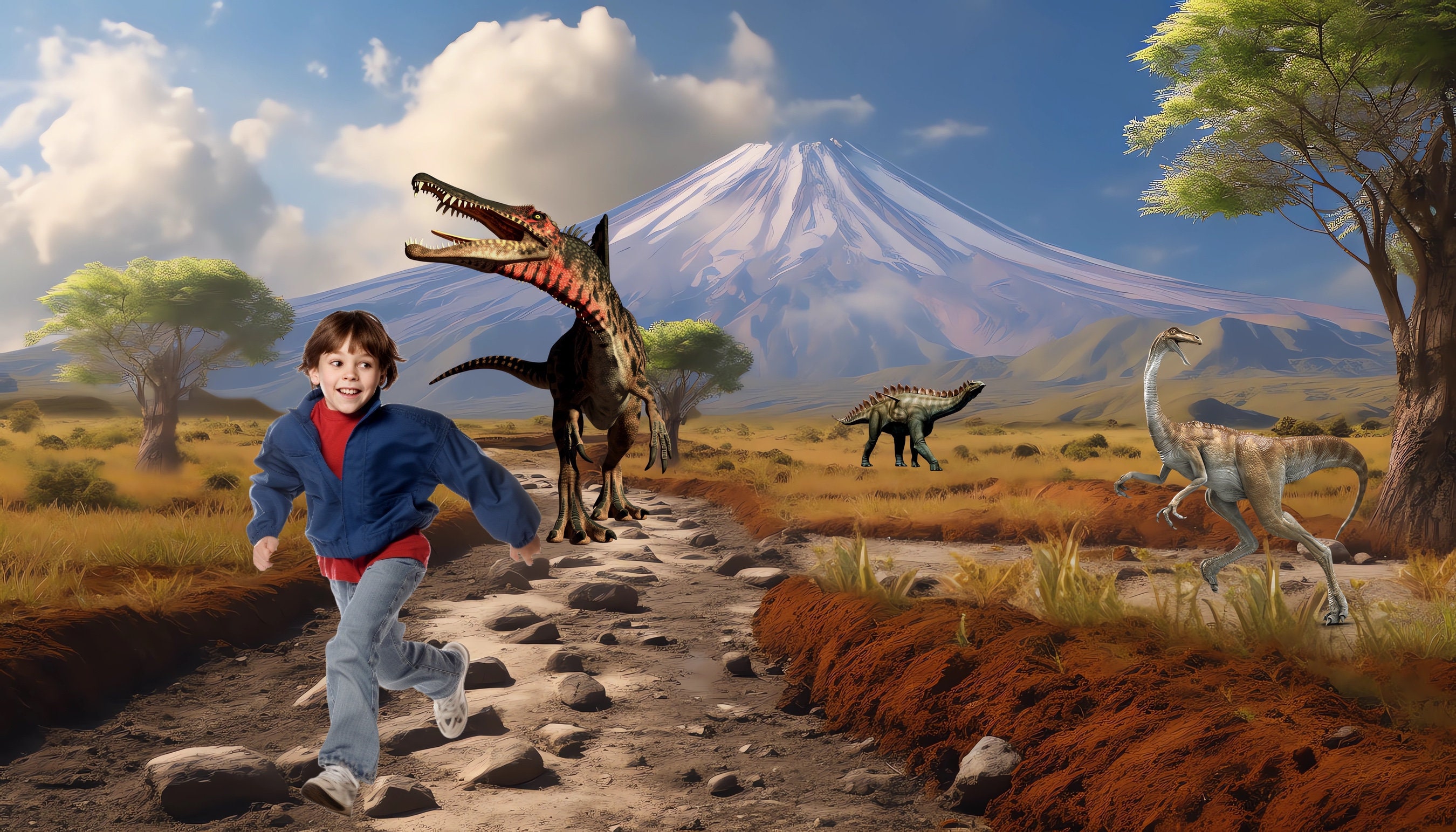 7 Dinosaur Background Backdrop for Photographers Jurassic - Etsy