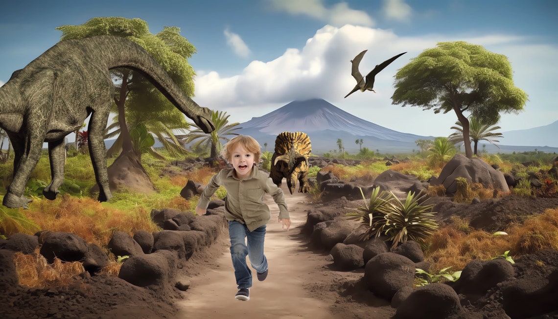 7 Dinosaur Background Backdrop for Photographers Jurassic - Etsy