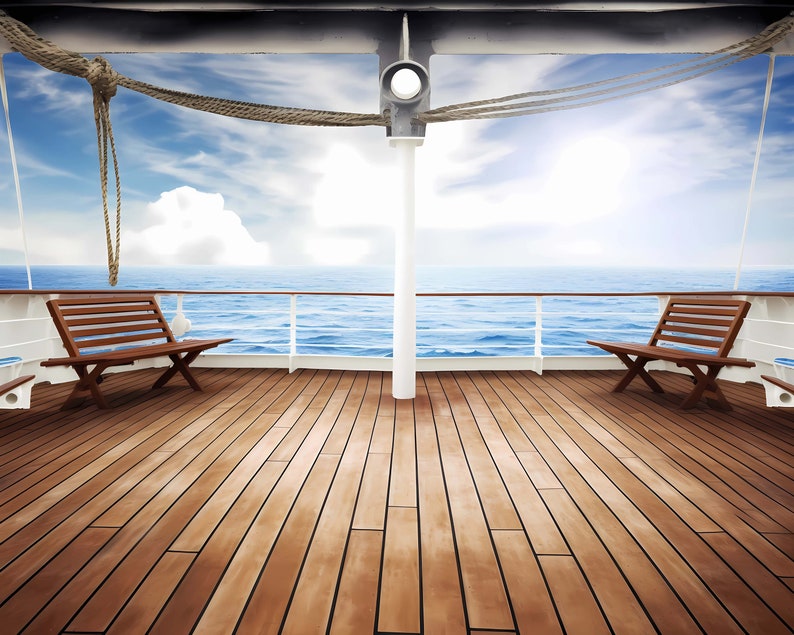 4 Cruise Ship Photo Background Backdrop Ocean Sea Vacation - Etsy