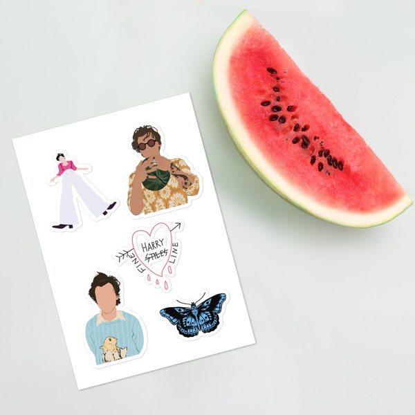 Harry Styles Tattoo Sticker - Etsy