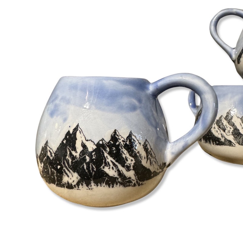 Pottery Skiing - Etsy