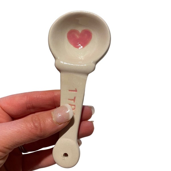 Ceramic Measuring Spoons - Etsy