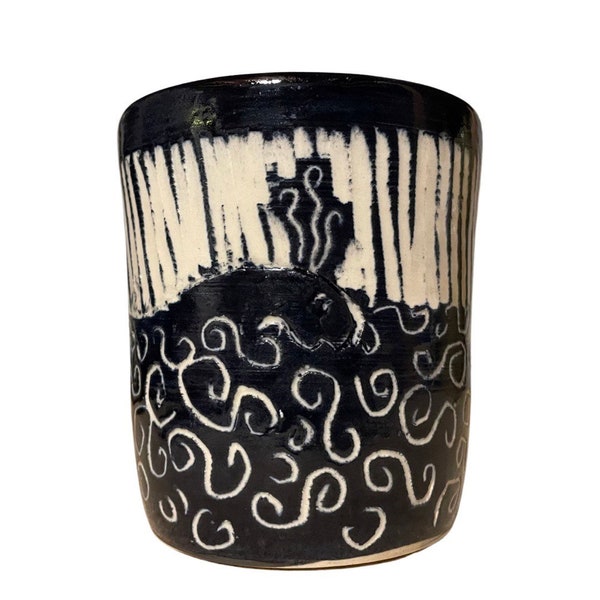 Sgraffito Carved - Etsy