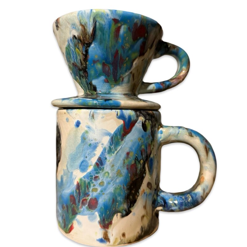 Ceramic Pour Over Coffee Maker - Etsy