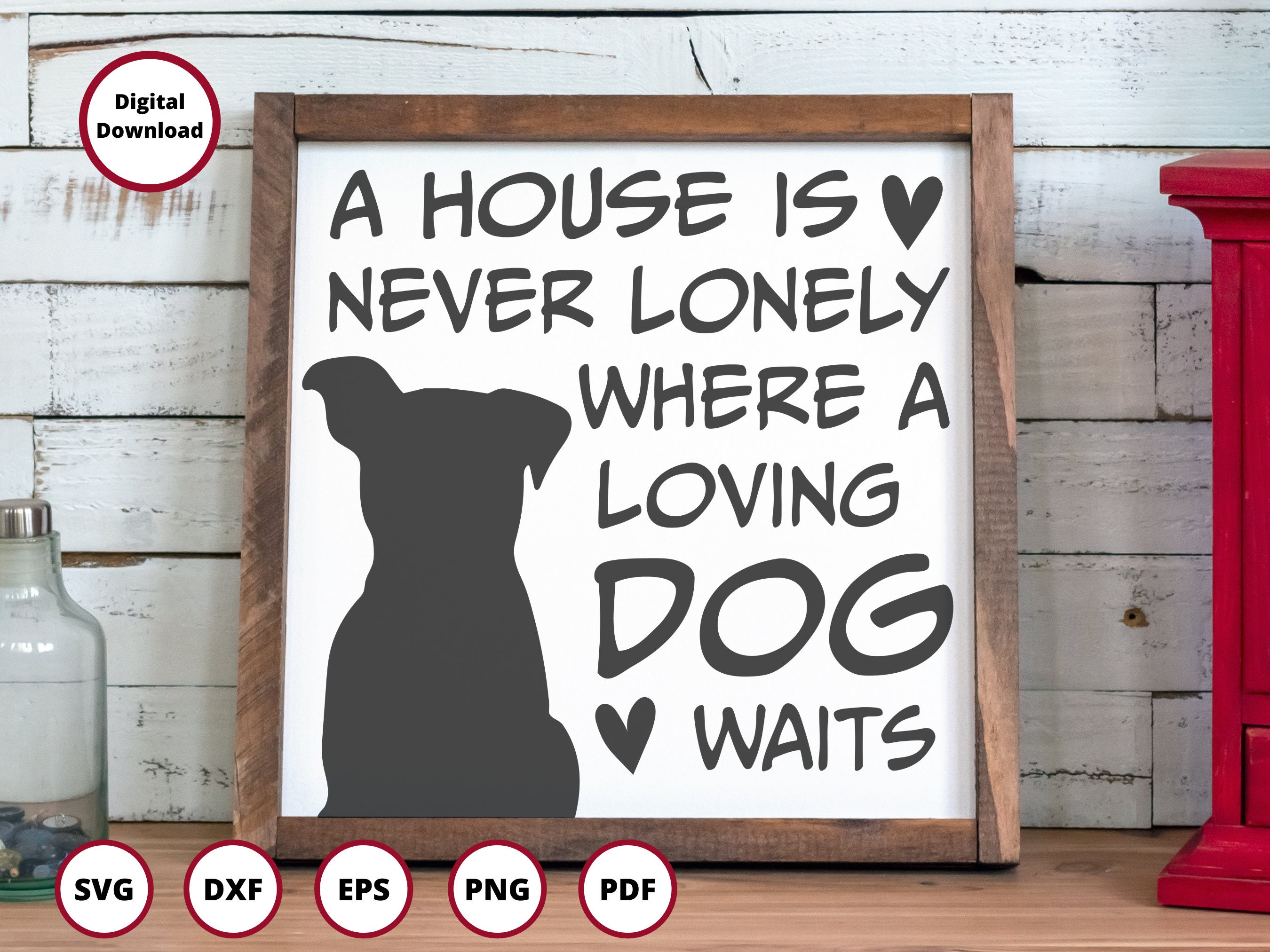Dog Lover SVG Pet SVG Dog Sign SVG Dog Svg Files Dog | Etsy