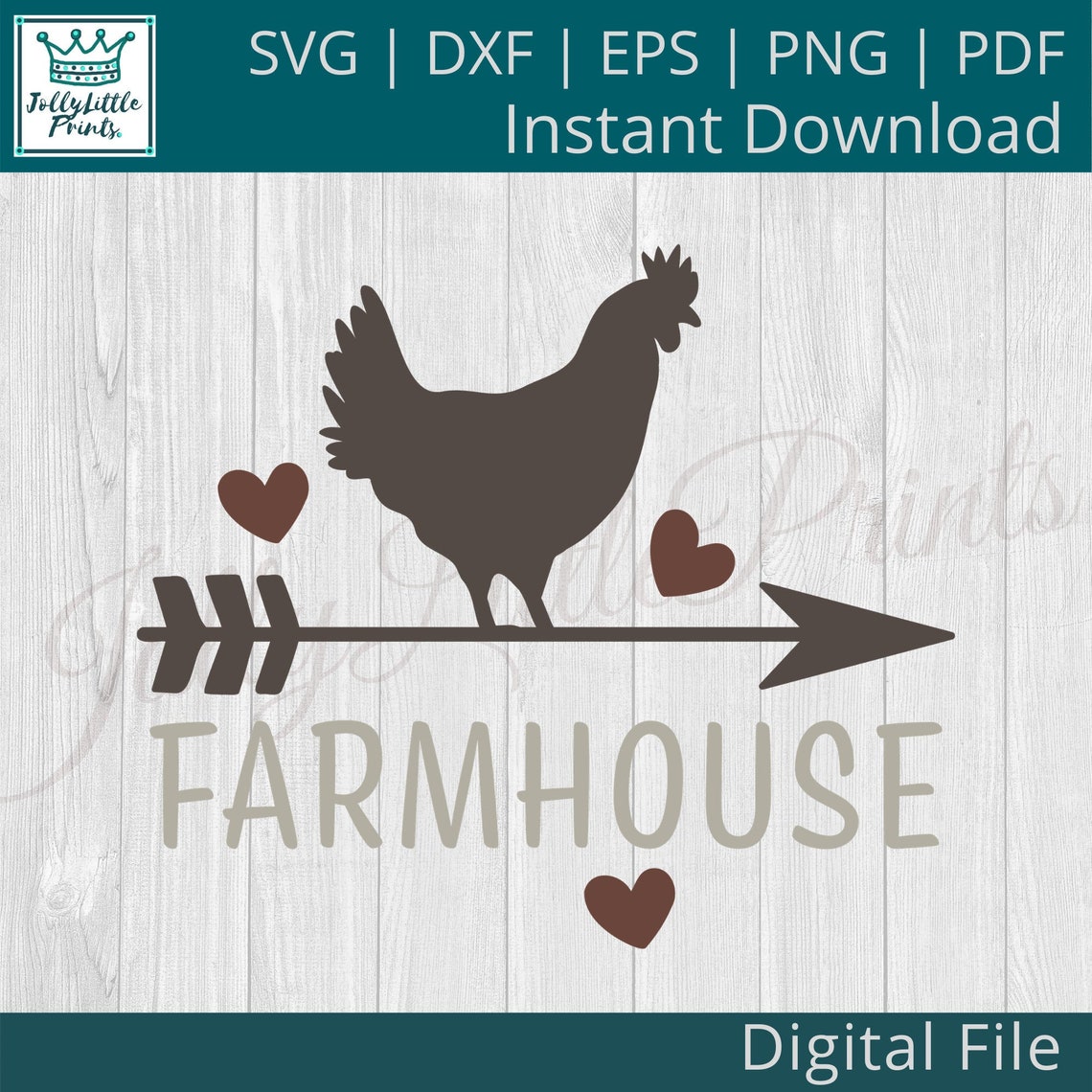 Farmhouse Svg Chicken Svg Rooster Svg Farmhouse Sign Svg Etsy