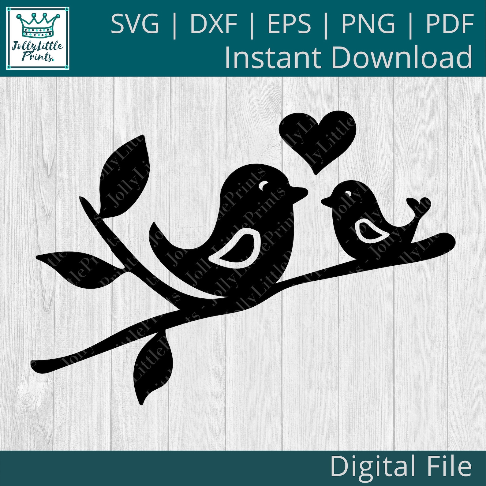 Vögel SVG Vogel auf Ast SVG Vogel Clipart Natur SVG | Etsy