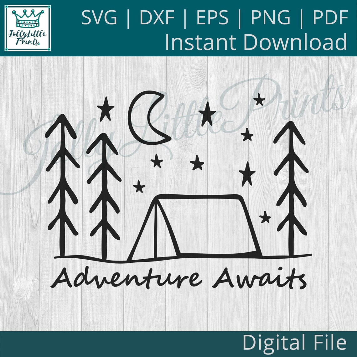 Adventure Awaits SVG Camping SVG Camper SVG Camp svg | Etsy
