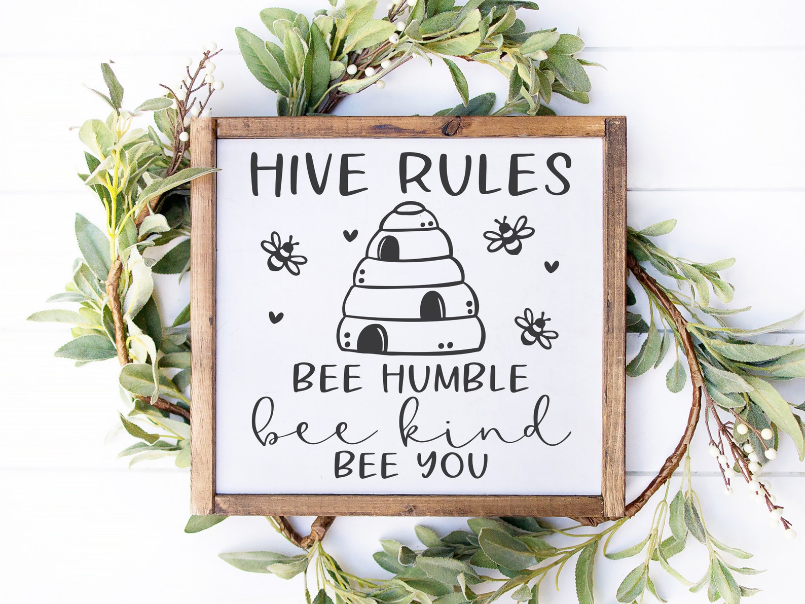 Hive Rules SVG Bee SVG Bee Kind SVG Bee Humble Svg Bee | Etsy