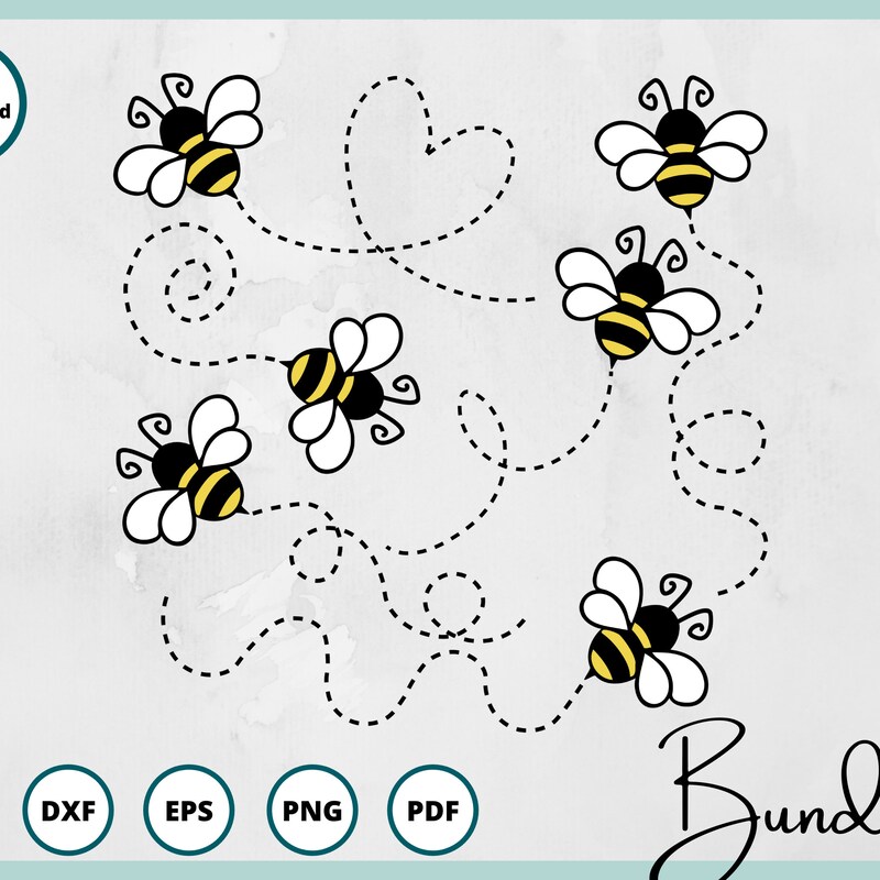 Flying Bee Svg - Etsy