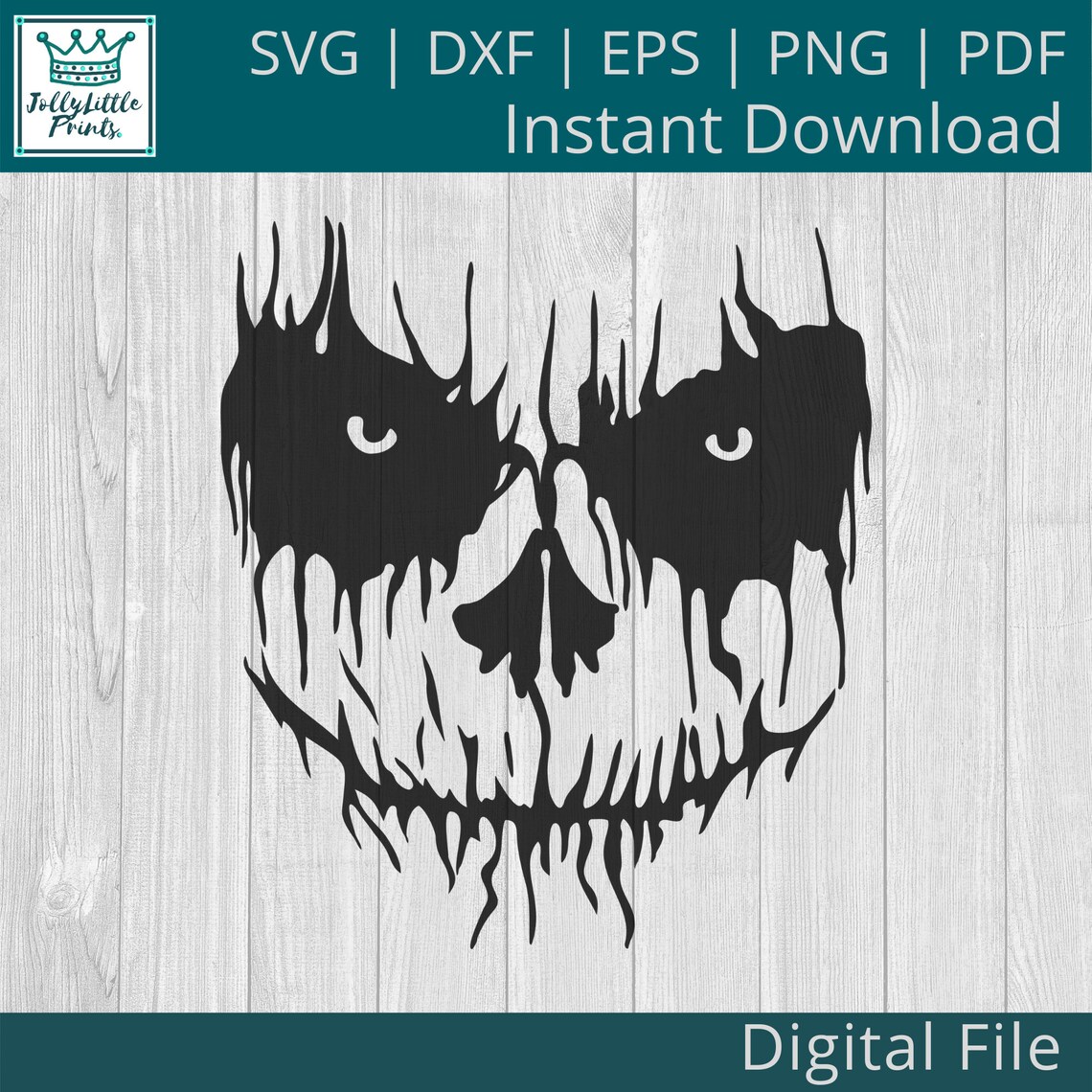 Zombie SVG Halloween Face SVG Skull SVG Horror Svg - Etsy Canada