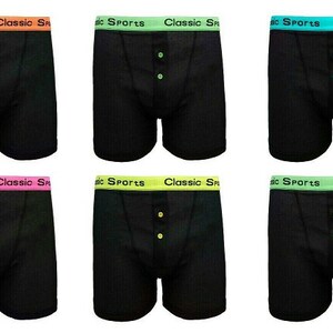 Button Fly-stp/packing Boxers - Etsy