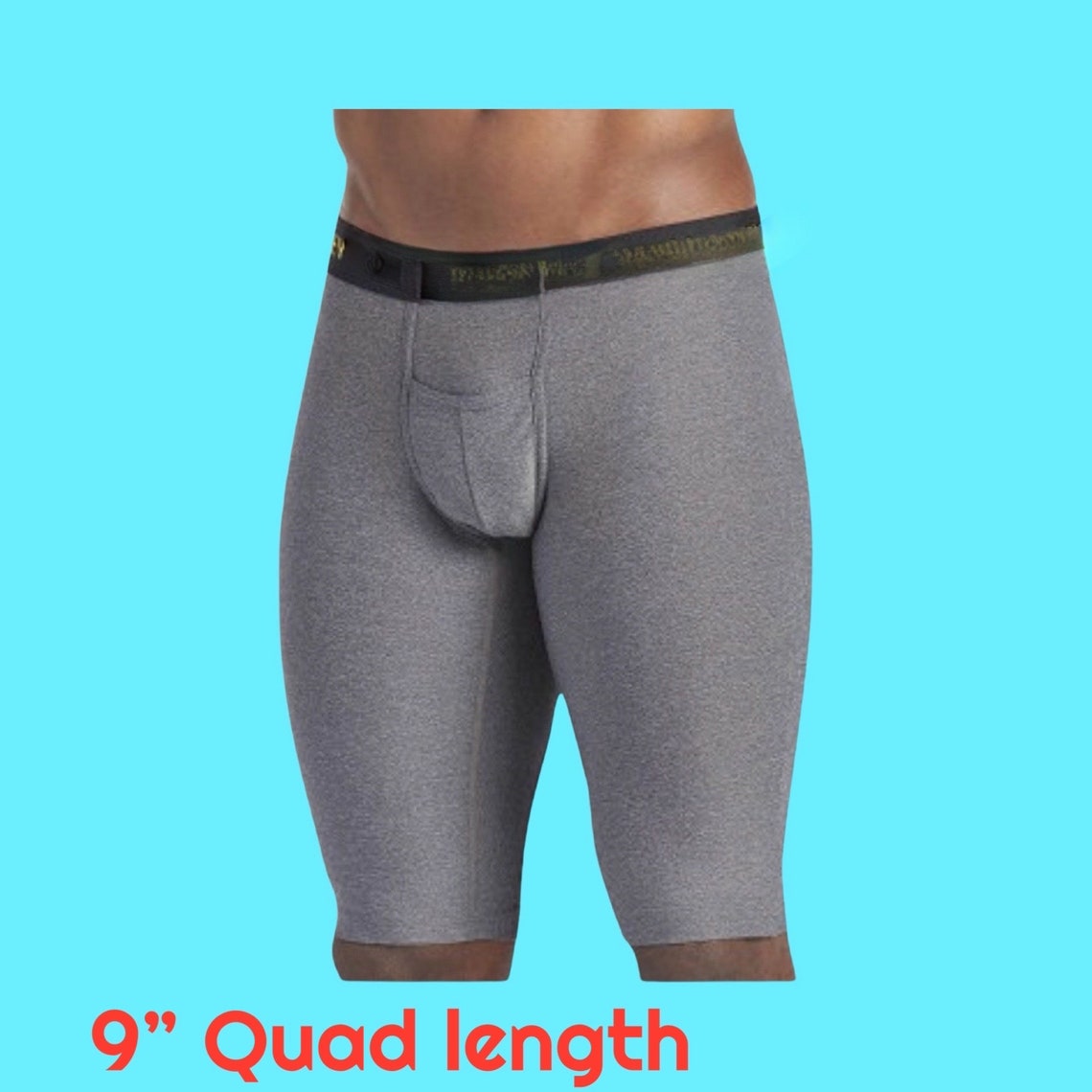 Packing-longer Legged Boxer Briefs-mid Length - Etsy