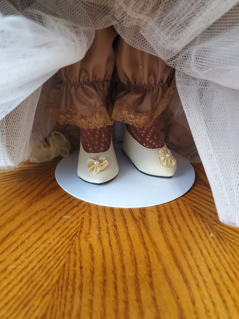 American Classics REBECCA Elaine 24 Tall Porcelain Doll With Stand Made ...