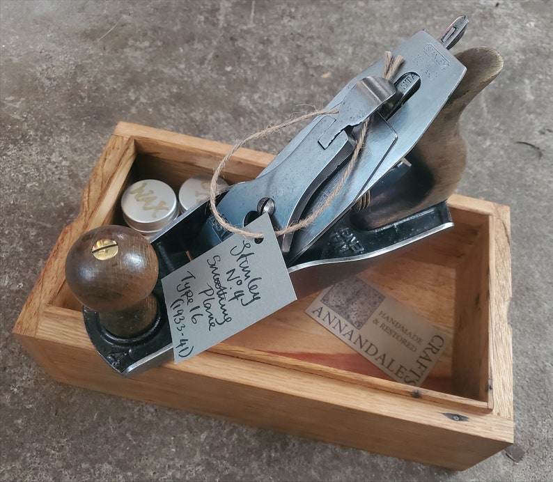 Vintage Stanley Number 4 Smoothing Plane Type 16 1933-41 - Etsy