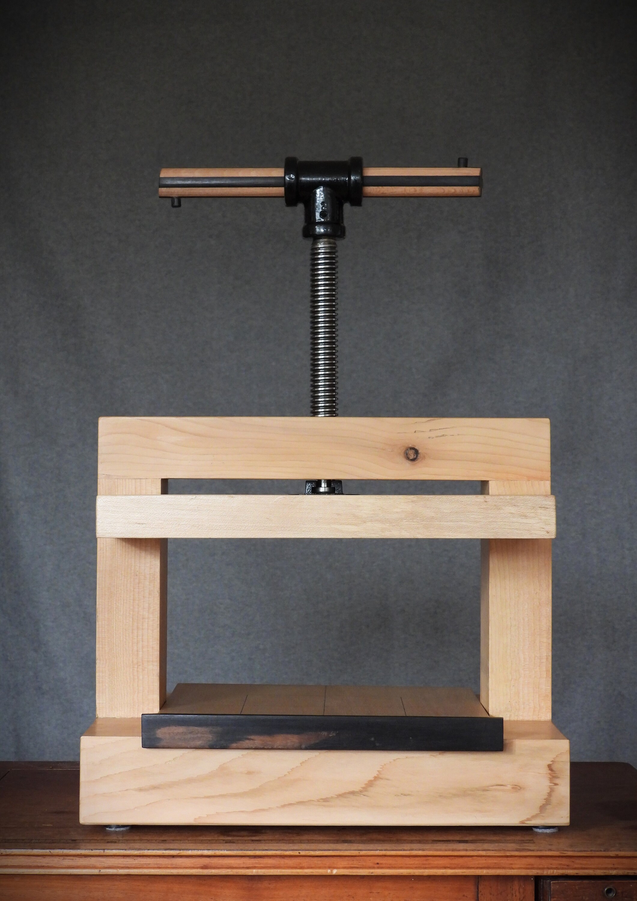 Book Binding/relief Printing Press/handmade/300mm X 300mm Bed/170mm ...
