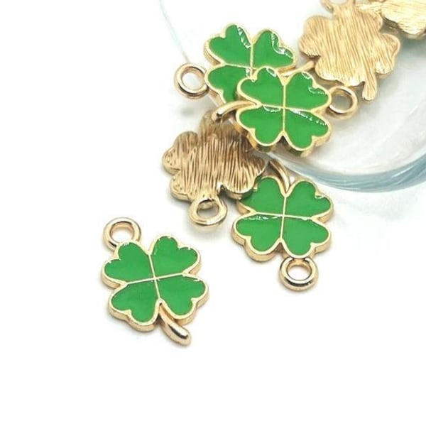Clover Charms - Etsy