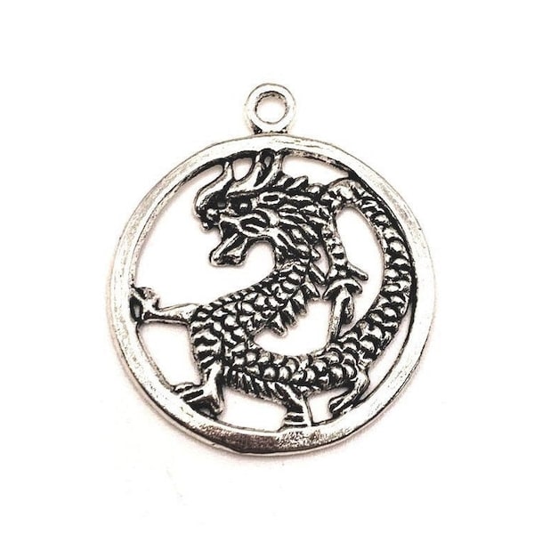 Chinese Dragon Year Charm - Etsy