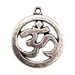 4 20 or 50 BULK Om Charms Antique Silver Ohm Charm Om - Etsy