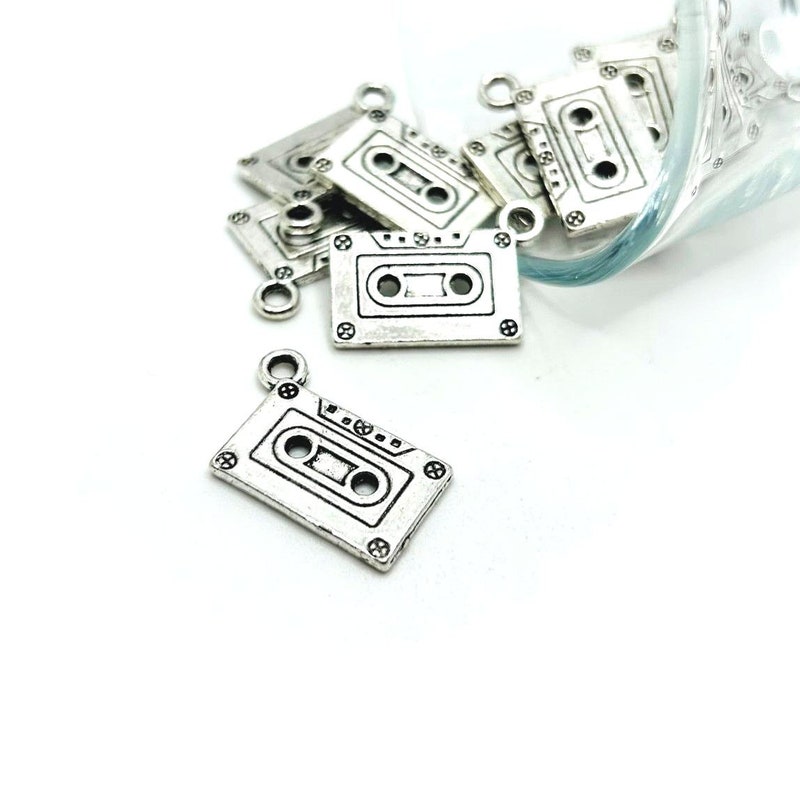 Cassette Tapes Charm - Etsy