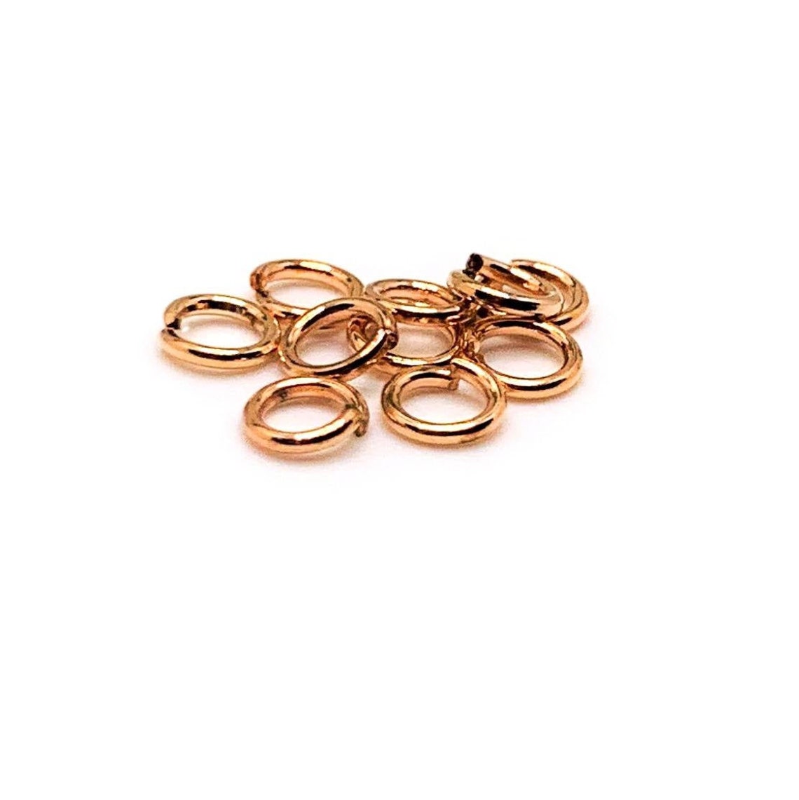100 500 or 1000 4 Mm Dark Rose Gold Jump Rings Bulk Jump - Etsy