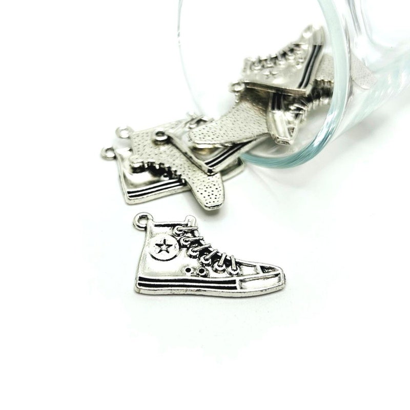 High Top Converse Charms - Etsy