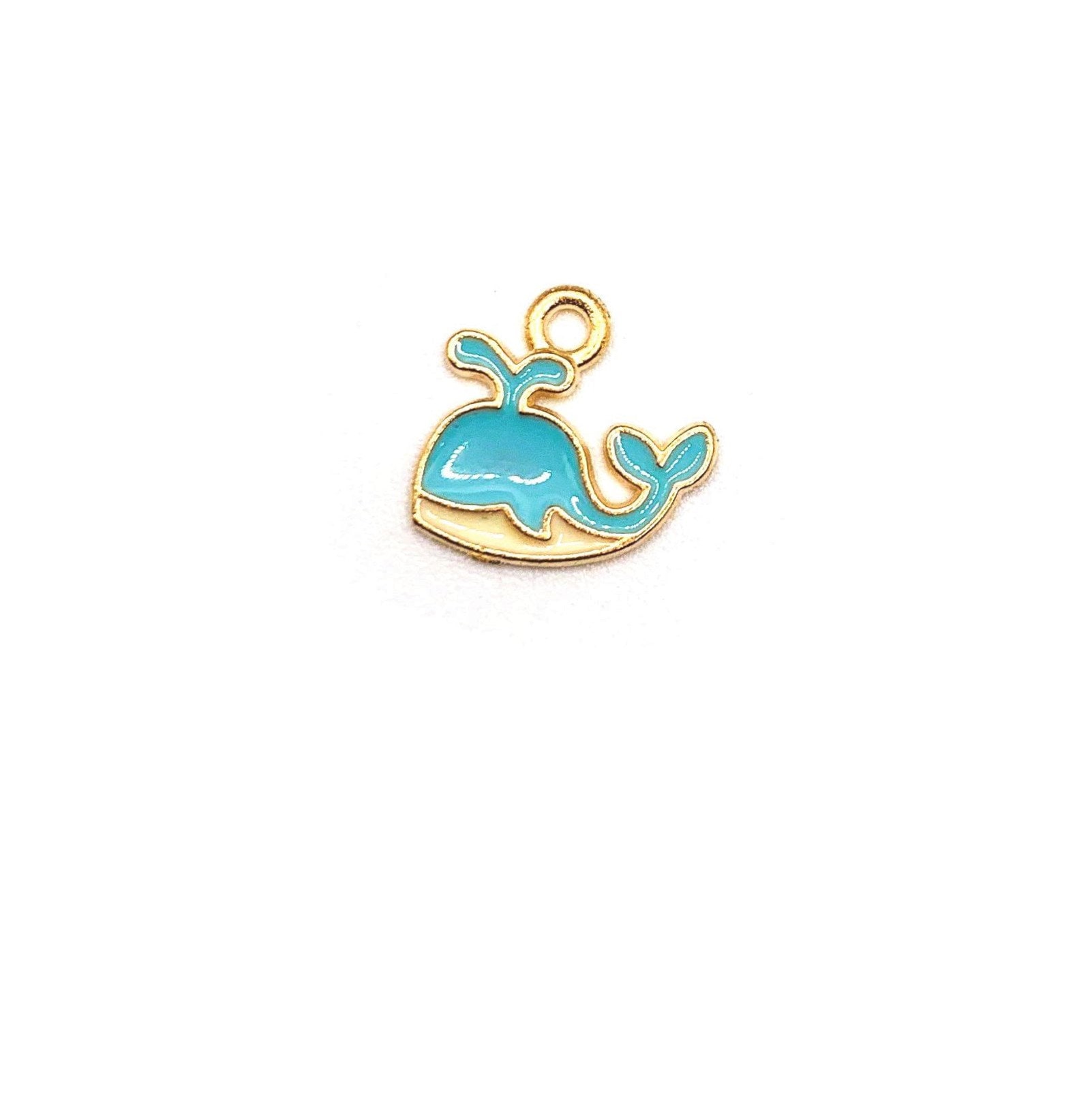 4 20 or 50 BULK Blue and White Whale Charms Small Whale - Etsy