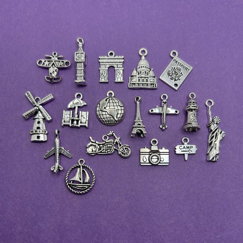 Travel Charms - Etsy