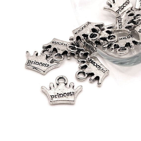 Silver princess crown store
