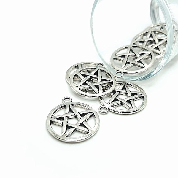 Pentacle Charm - Etsy