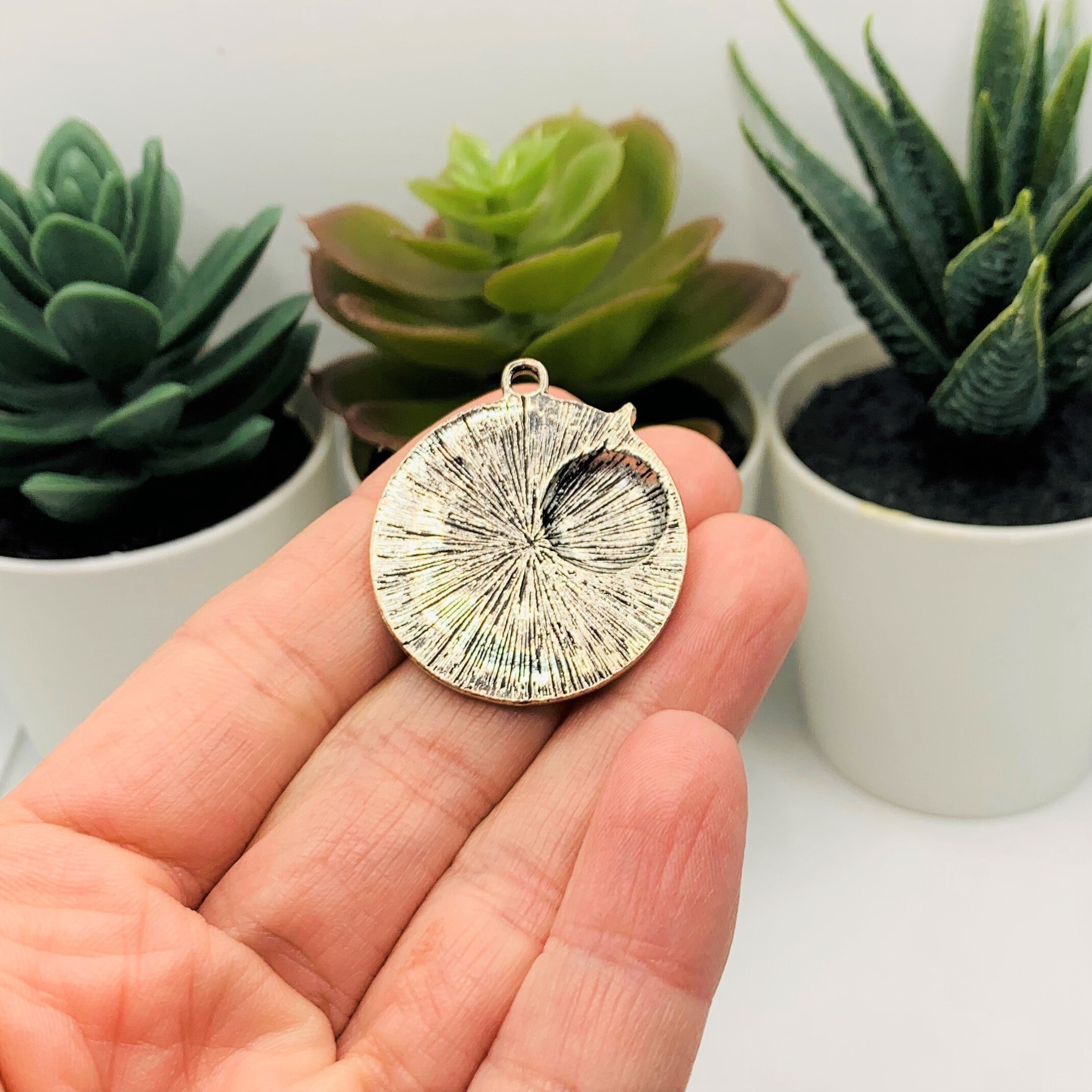 4 20 or 50 BULK Sun and Moon Charms Sun Coin Faux - Etsy