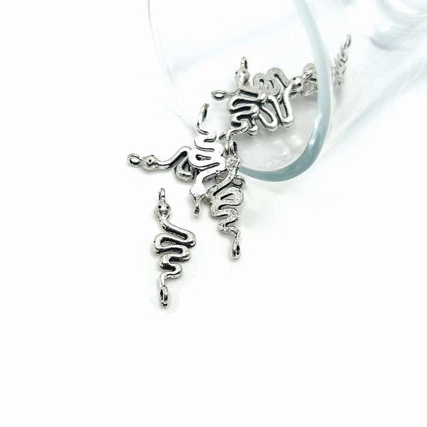 Serpent Charm - Etsy