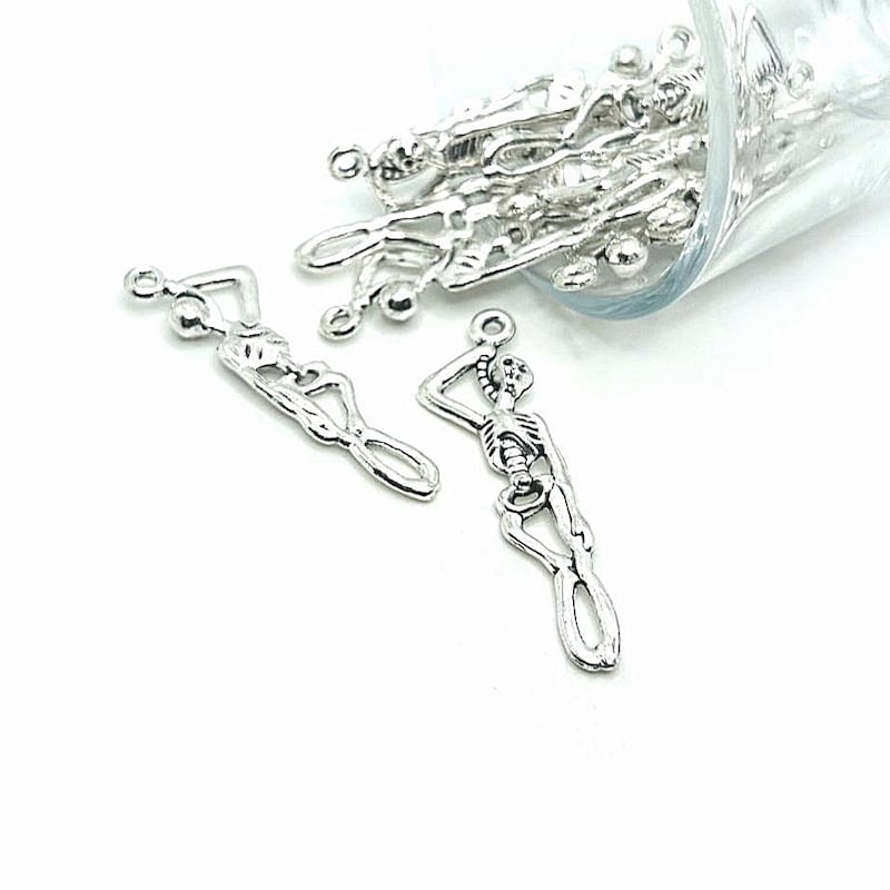 Hanging Skeleton Pendant - Etsy