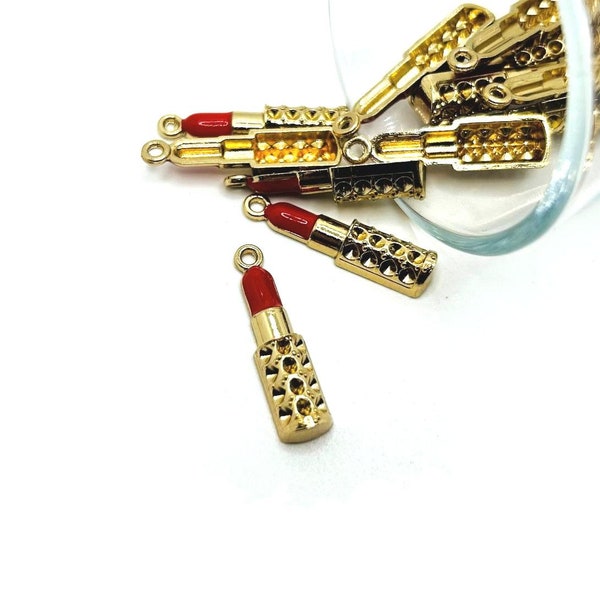 Lipstick Charm - Etsy