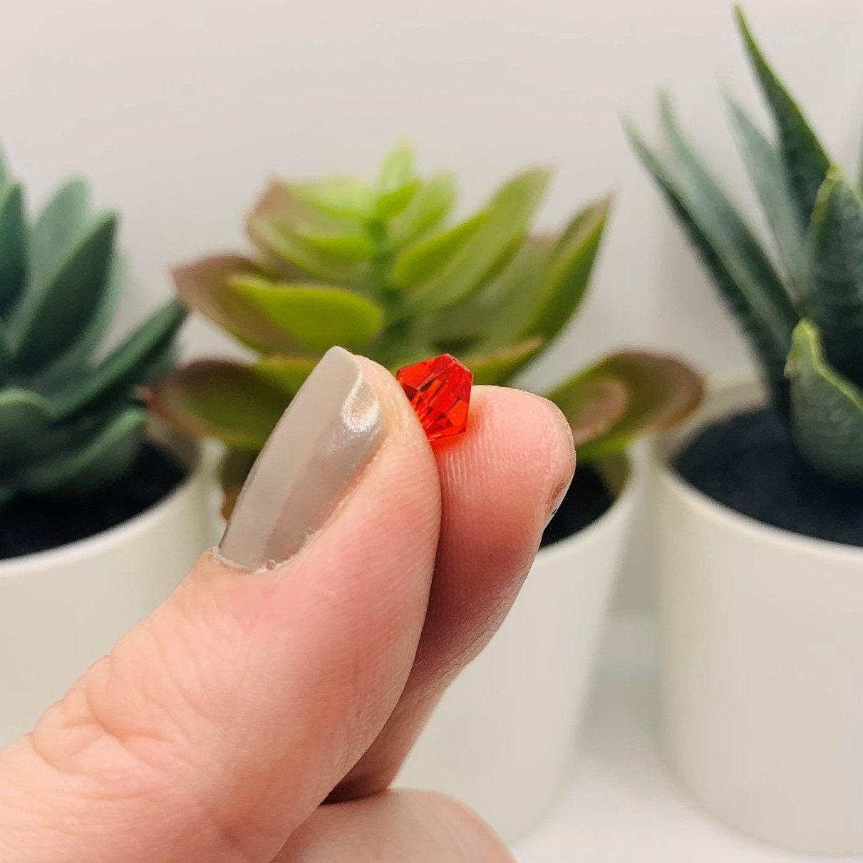 12 or 60 BULK 6mm Birthstone Bead Set, One of Each Month, Bicone Bead ...