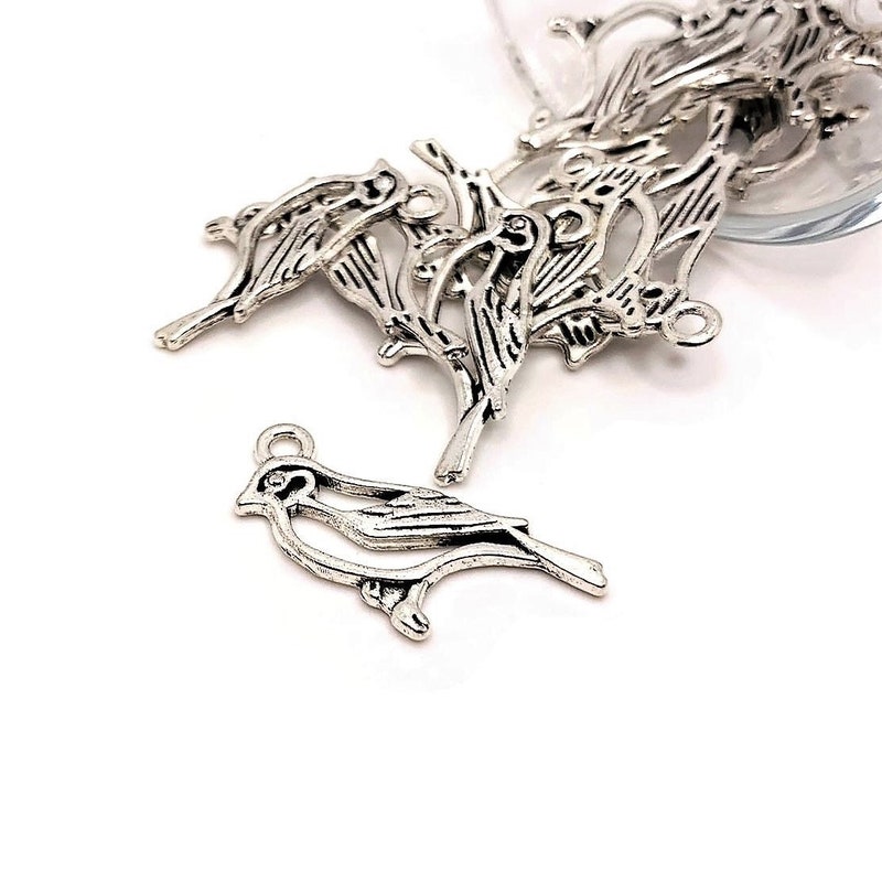 Bird Charm - Etsy