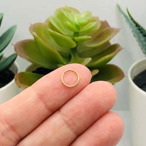 100, 500 or 1,000 BULK 8 Mm KC Light Gold Jump Rings, Bulk Findings ...