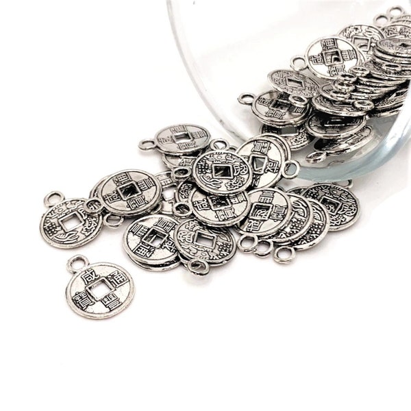 Coin Charms - Etsy