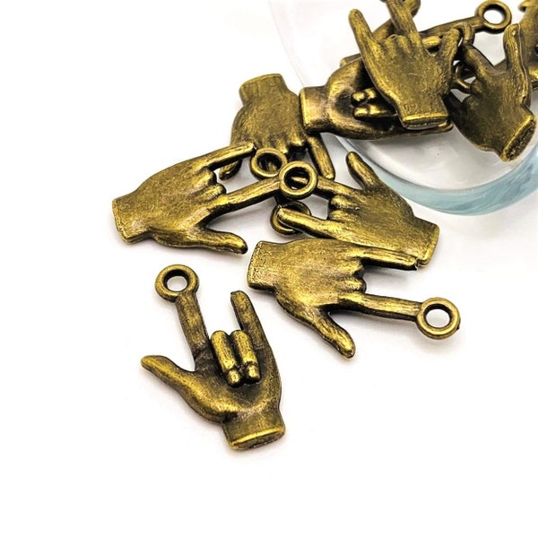 Sign Language Jewelry - Etsy