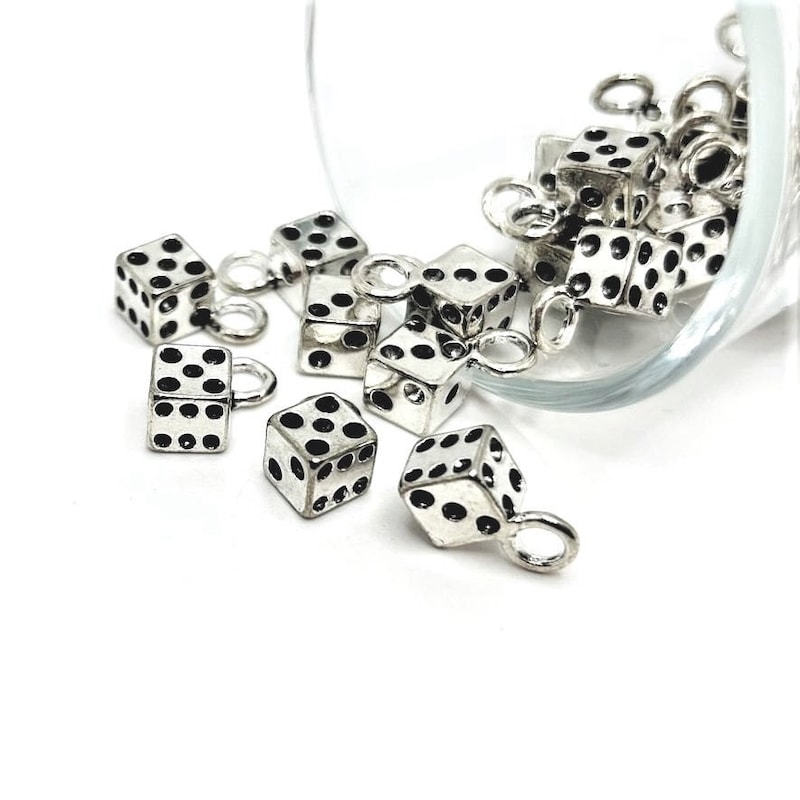 Dice Necklace - Etsy