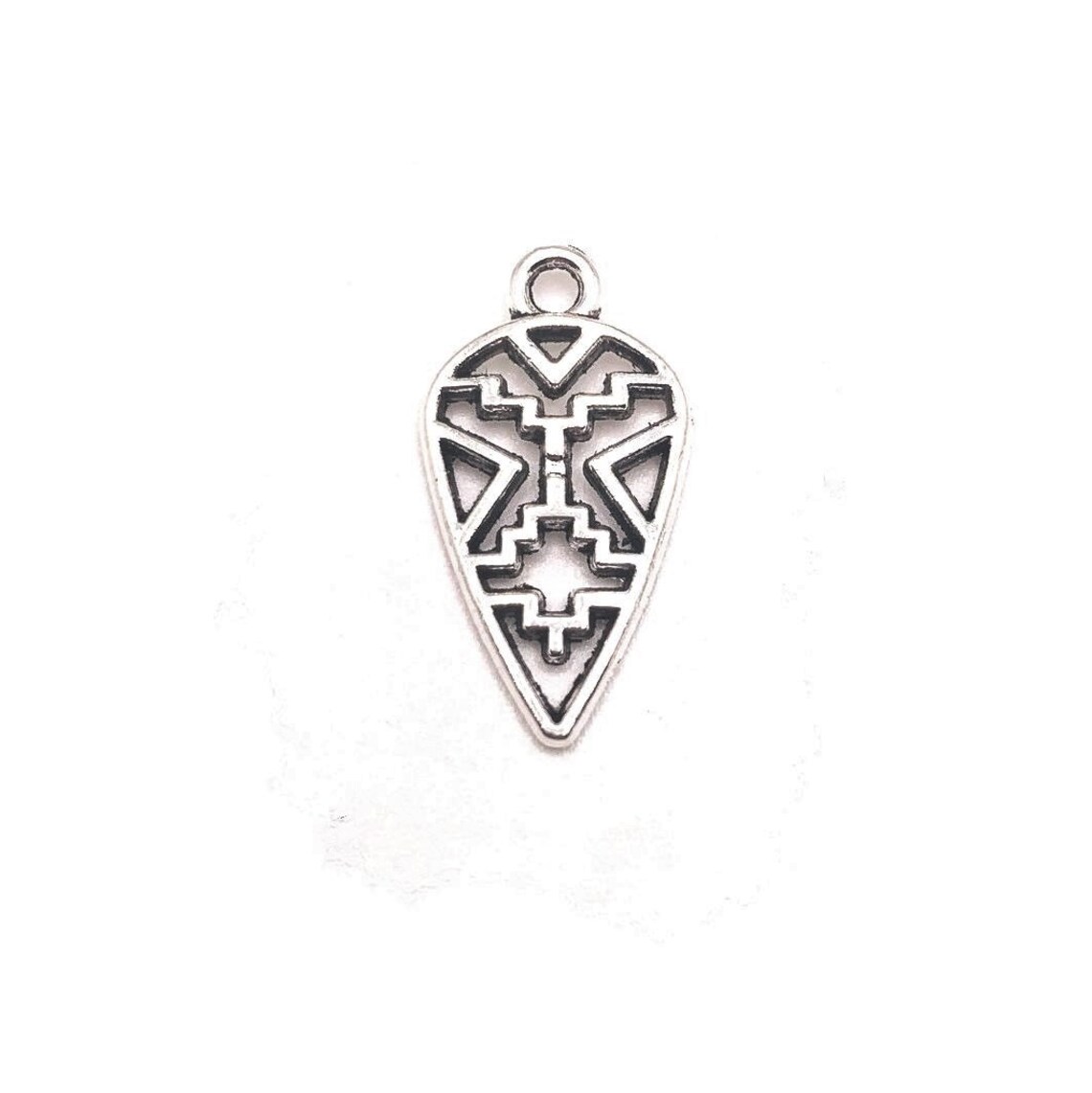 4 20 or 50 BULK Aztec Arrowhead Charms Silver Arrow Charm - Etsy