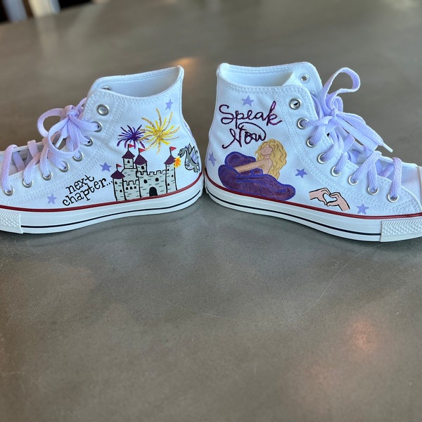 Custom Converse - Etsy