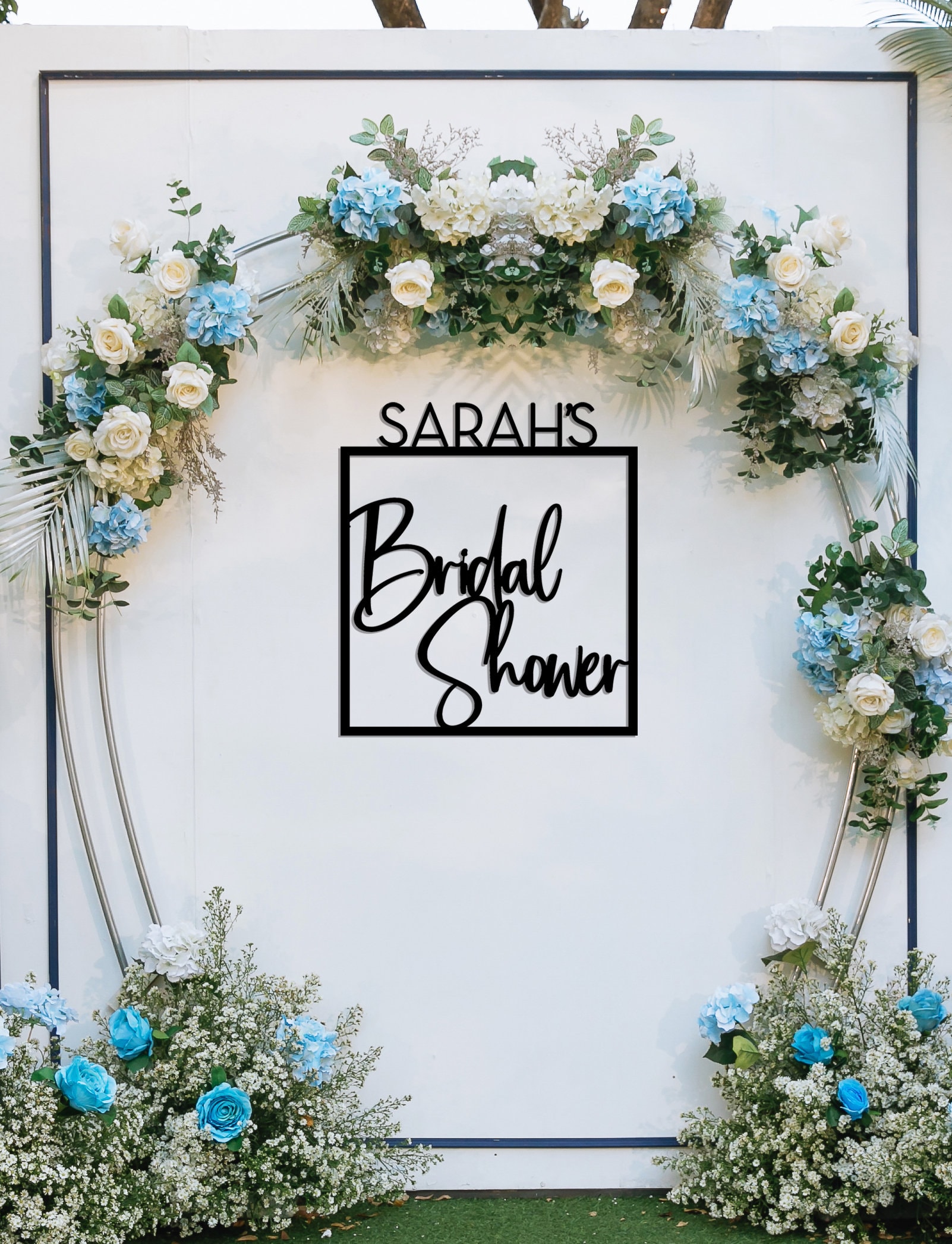 Custom Bridal Shower Sign for Backdrop Bridal Shower - Etsy