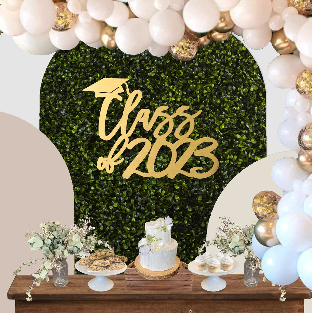 Class of 2023 Decorations, Signs for Graduation Backdrop Class of 2023 ...