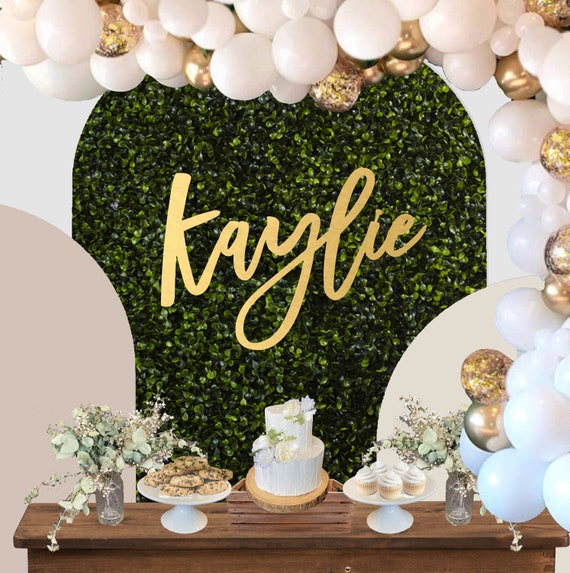 Naming Ceremony Backdrop