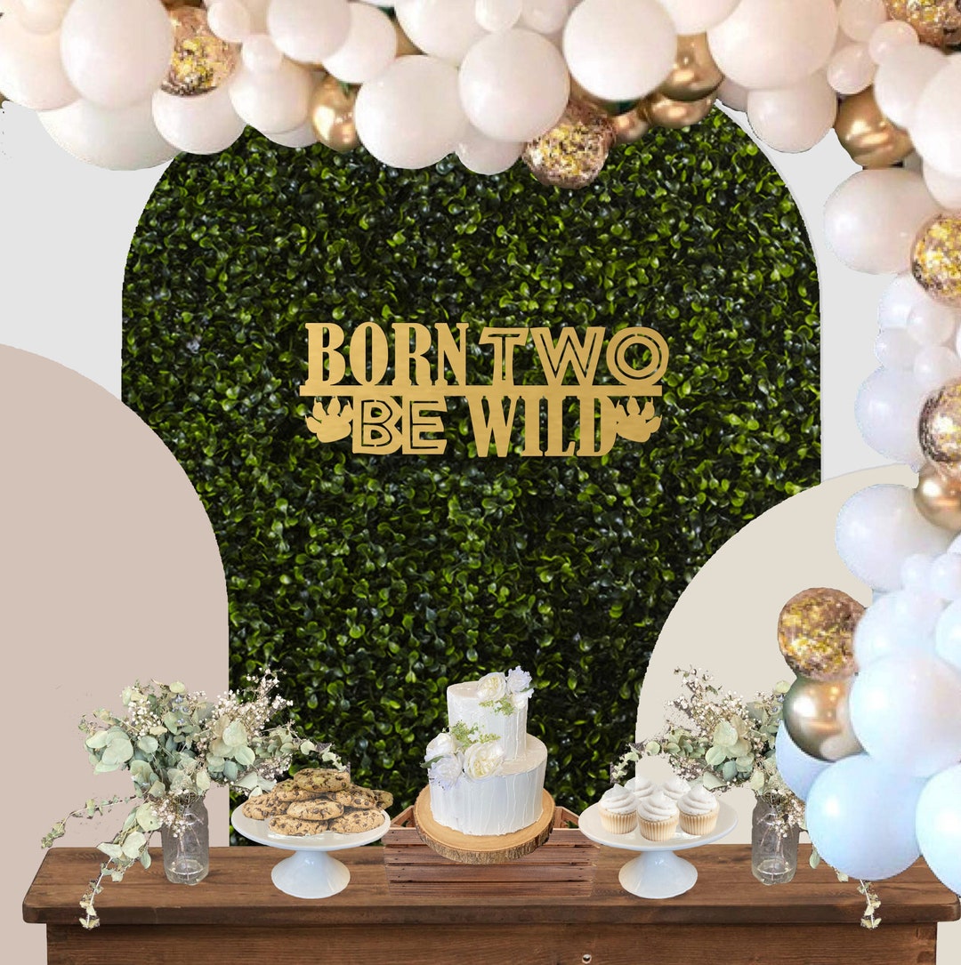 Born 2 Be Wild, Jungle Animal Birthday for 2 Year Old Boy Birthday ...