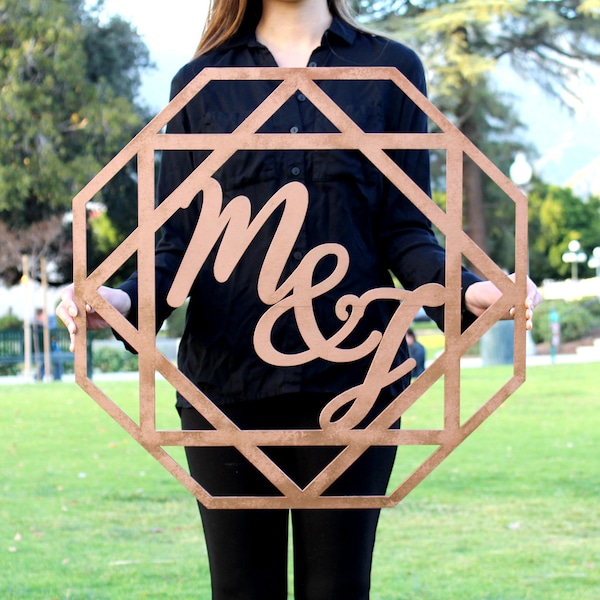 Wood Initials - Etsy