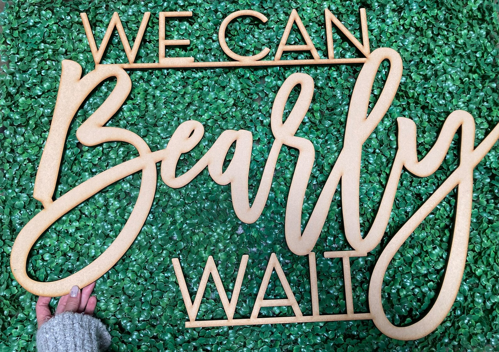 We Can Bearly Wait, Gender Neutral Baby Shower Bear Theme, Teddy Bear ...