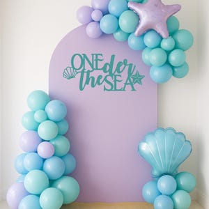 Mermaid 1st Birthday Mermaid Decor, Under the Sea Birthday, Ocean ...